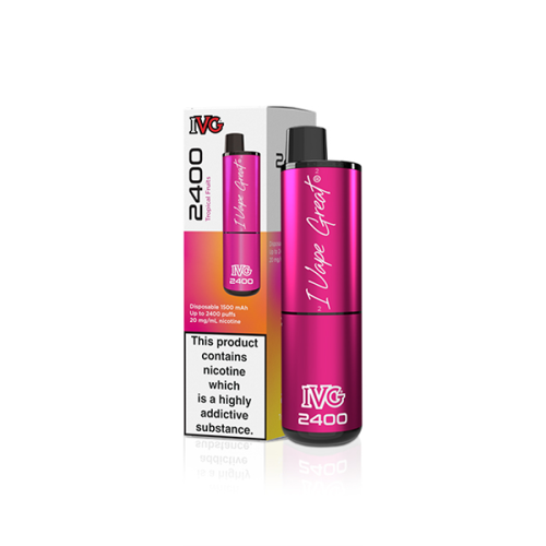 20mg I VG 2400 Disposable Vapes 2400 Puffs - Flavour: Tropical Fruits